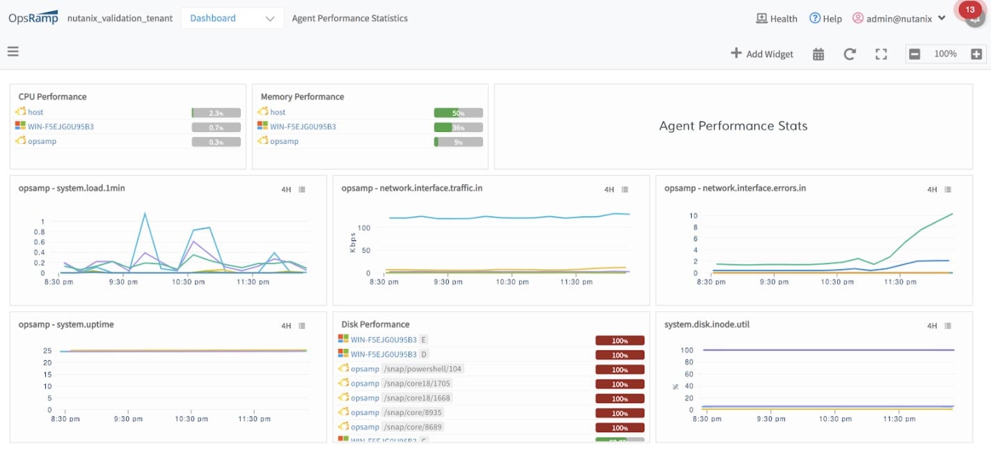 OpsRamp Achieves Certification for IT Infrastructure Monitoring of Nutanix HCI