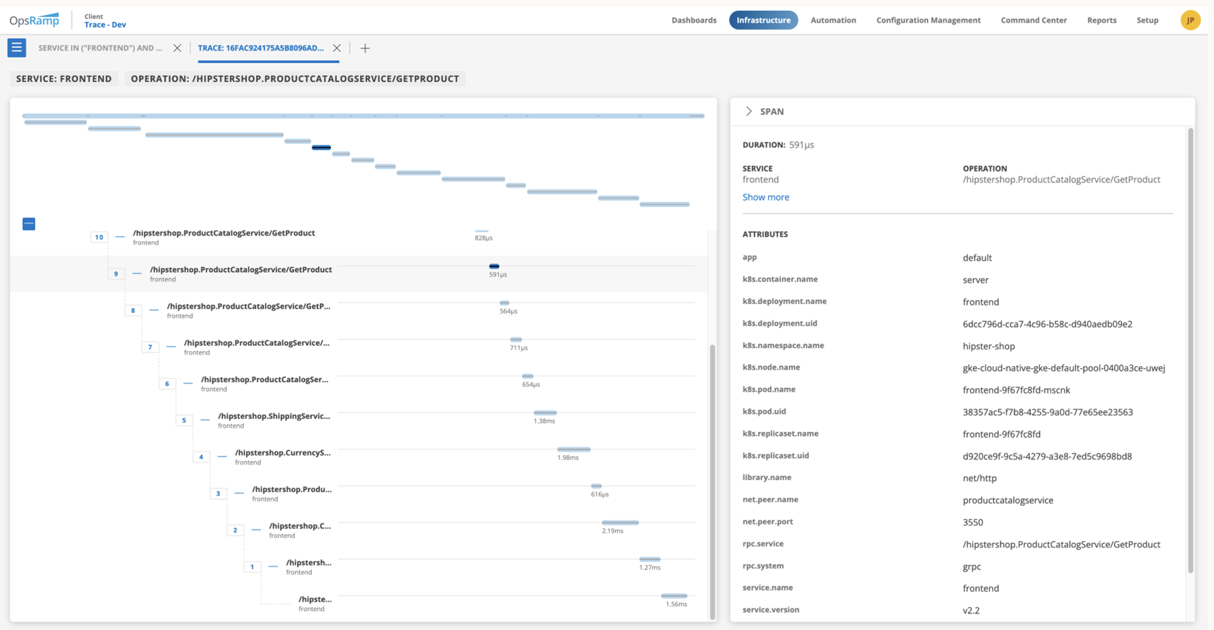 How OpsRamp Closes the Complexity Gap with Distributed Tracing