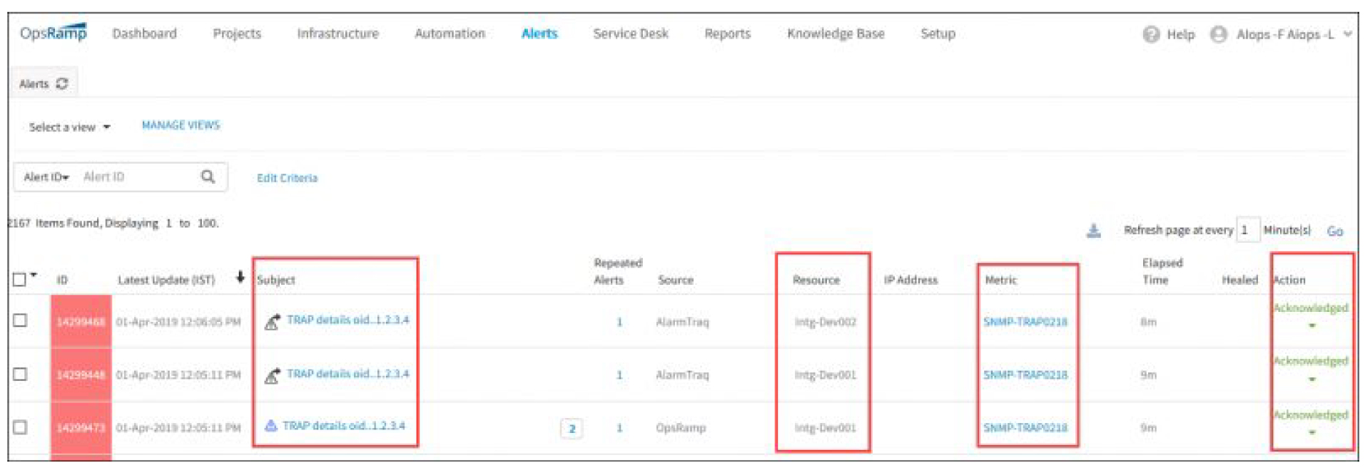 OpsRamp April 2019: Alert Management, Cloud Monitoring, and APIs