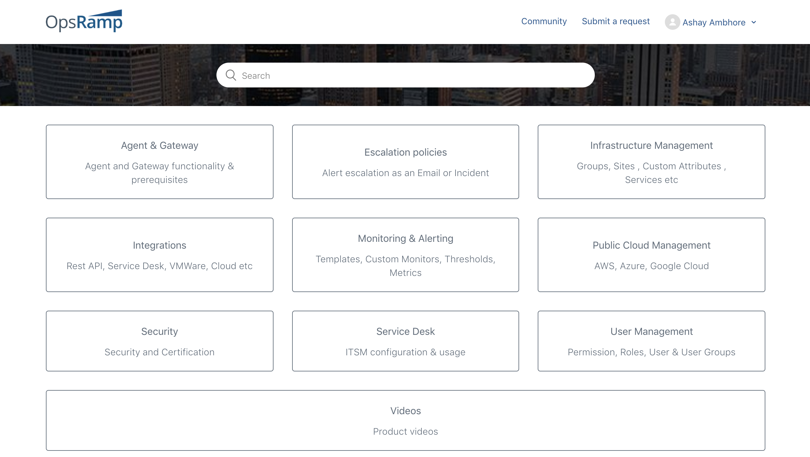 Announcing OpsRamp Community: Get Answers To Technical Issues And Share ... Announcing OpsRamp Community: Get Answers To Technical Issues And Share ...