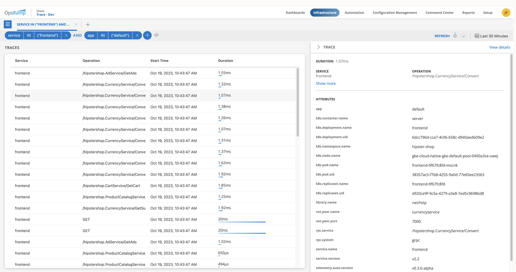 How OpsRamp Closes the Complexity Gap with Distributed Tracing